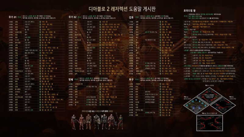 새로운 도움말 게시판 최종 1번 그림 디아블로2 애드온모드 자료실 디아블로2 인벤