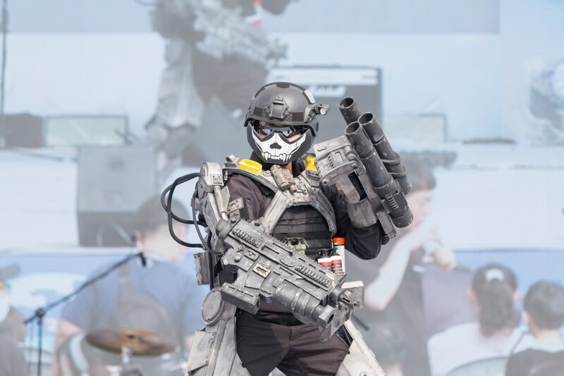 Cosplay 코스프레 엣지 오브 투모로우 엑소 슈트 제작 및 착용 Vortex Gaming