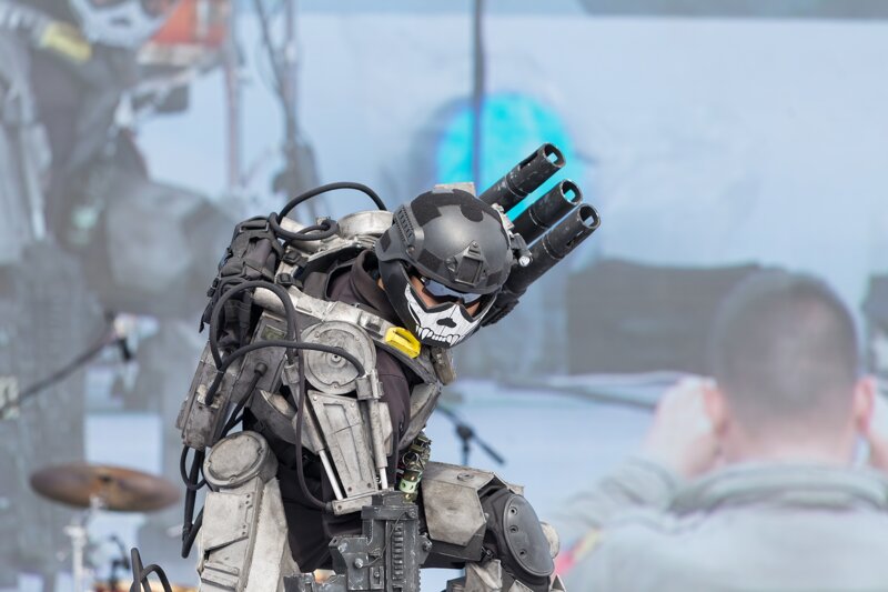 Cosplay 코스프레 엣지 오브 투모로우 엑소 슈트 제작 및 착용 Vortex Gaming