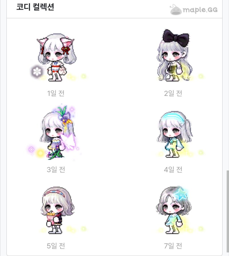 메이플스토리 인벤 코디컬렉션 메이플스토리 인벤 자유게시판