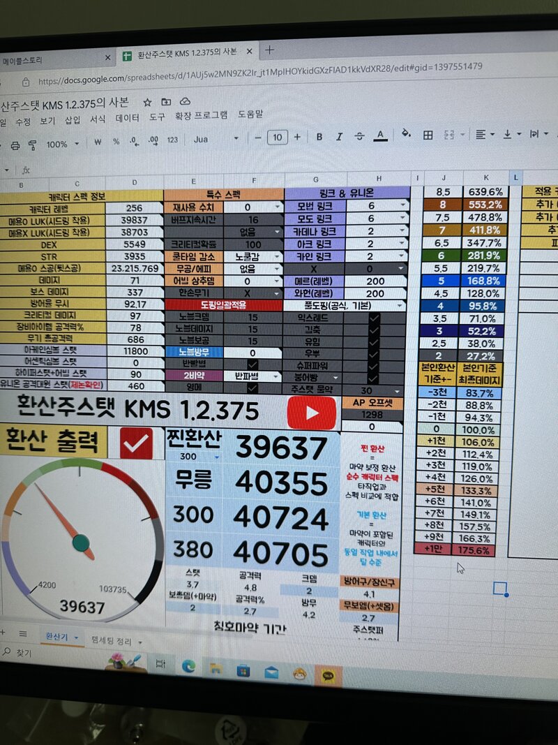 메이플스토리 인벤 환산 4만 메이플스토리 인벤 도적 직업게시판