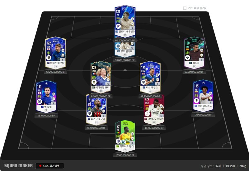 Fc 온라인 인벤 4000억 첼시 어떤가요 Fc 온라인 인벤 팀전술 평가 상담 게시판