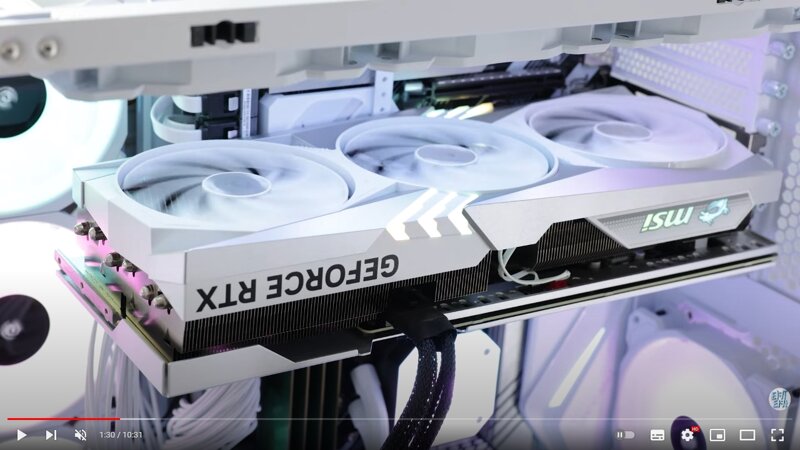 Msi 인벤 화이트 게이밍 Msi 지포스 Rtx 4070 Ti 게이밍x 트리오 By It 티키타카 Msi 브랜드 뉴스
