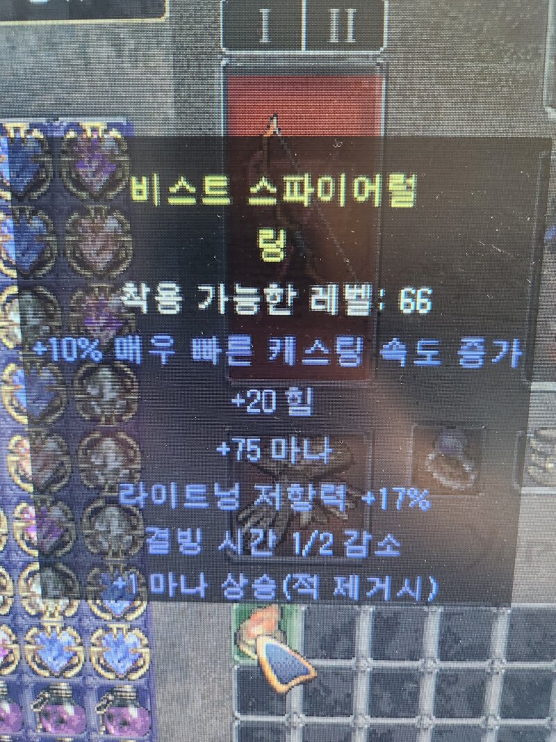 반지 한개만 봐주세요 디아블로2 득템and자랑 게시판 디아블로2 인벤