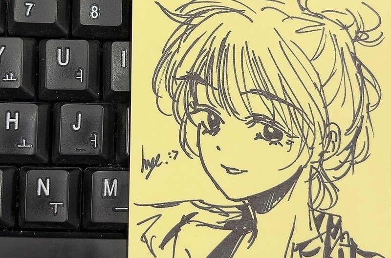 메이플스토리 인벤 그리는데 걸리는 시간은 단 15분 메이플스토리 인벤 팬아트카툰 게시판