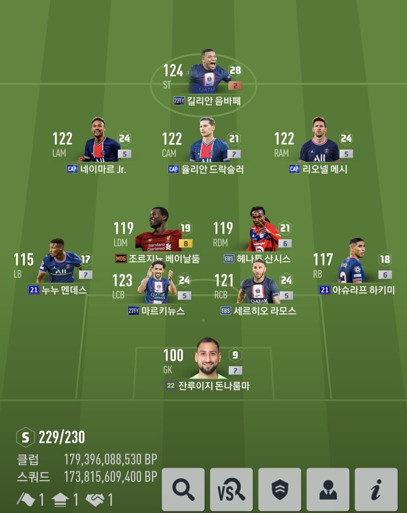 Fc 온라인 인벤 파리 팀 평가조언 부탁드립니다~~ Fc 온라인 인벤 팀전술 평가 상담 게시판