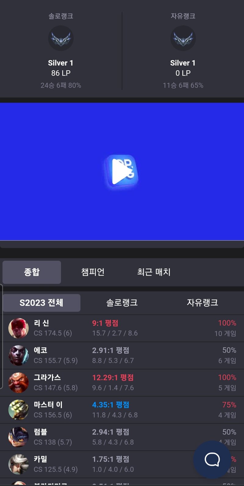 리그오브레전드 인벤 친구랑 듀오 돌리다 만난 사람 Lol 정글 게시판