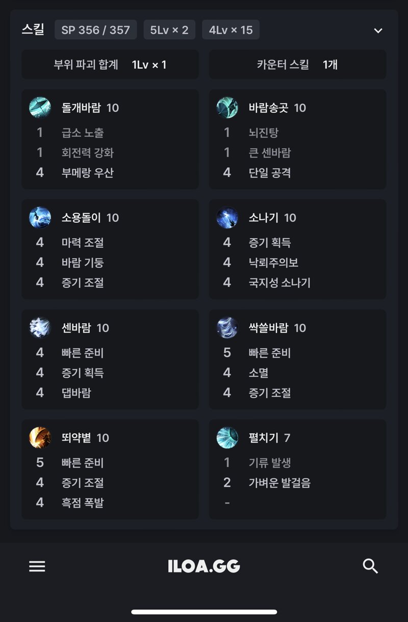 로스트아크 인벤 염원의 아뮬렛 3개 뭐부터 써줄까요 로스트아크 인벤 기상술사 게시판