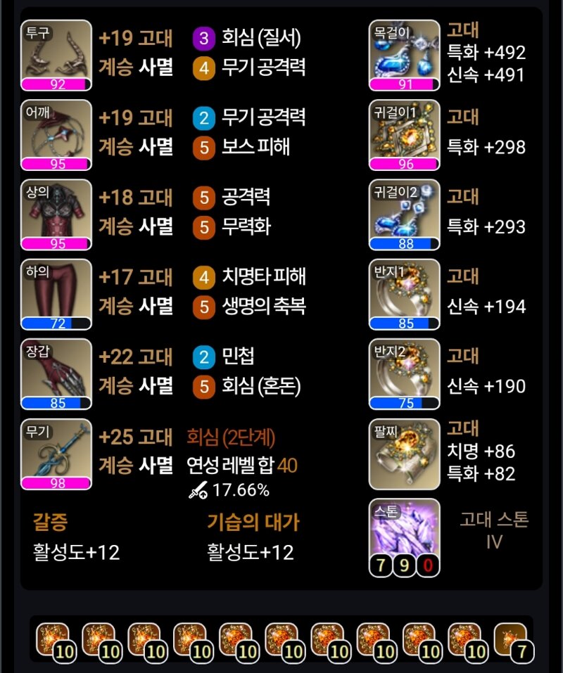 로스트아크 인벤 갈증은 달인 체감 큰가여 로스트아크 인벤 리퍼 게시판