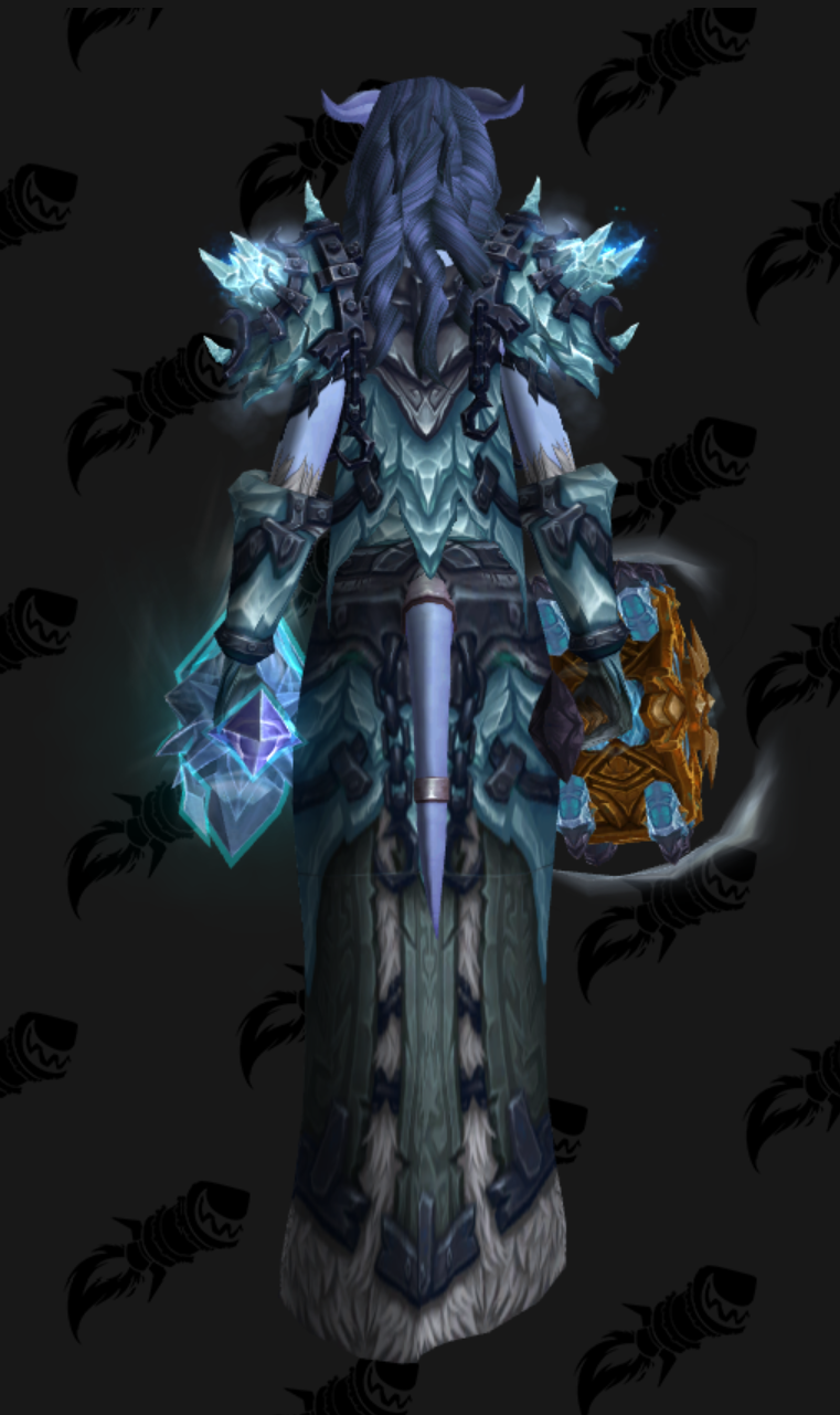월드 오브 워크래프트 인벤 저장용 Draenei Ice Enhancement Shaman 와우 인벤 커스터마이징