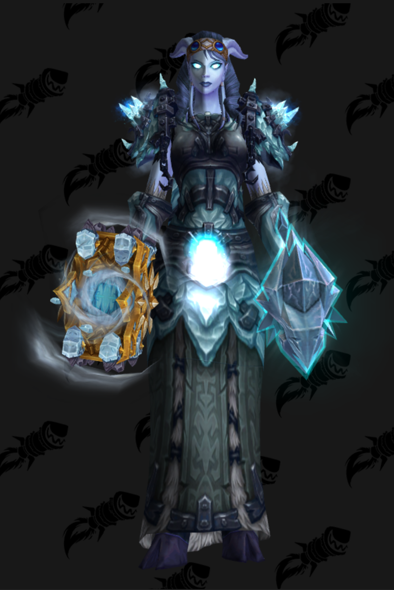월드 오브 워크래프트 인벤 저장용 Draenei Ice Enhancement Shaman 와우 인벤 커스터마이징