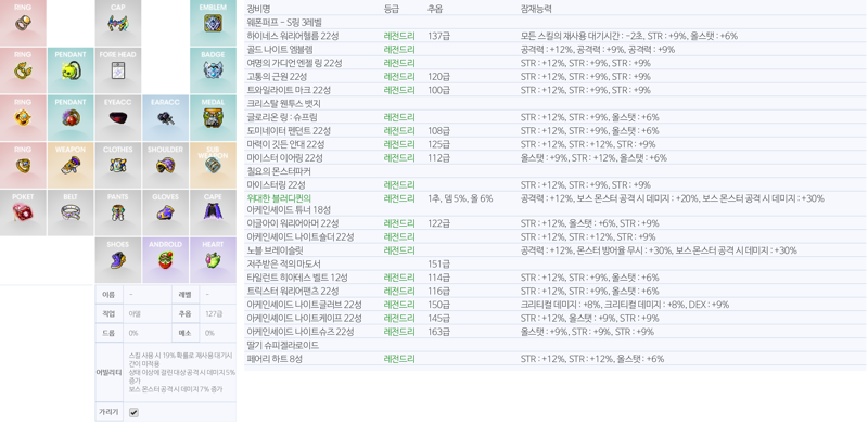 메이플스토리 인벤 추옵 잠재 순서 추천좀 해주세요 메이플스토리 인벤 리부트 게시판
