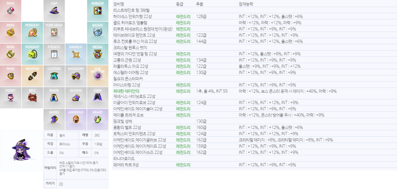 메이플스토리 인벤 환산이 좀 낮게 나오는 것 같아요 메이플스토리 인벤 에오스핼리오스 게시판