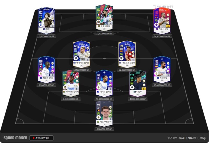 Fc 온라인 인벤 레알마드리드 3000억 감독모드 스쿼드 어떤지 봐주세요 Fc 온라인 인벤 감독모드 게시판