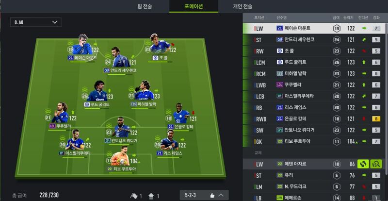 Fc 온라인 인벤 첼시 스쿼드 무엇이 문제일까요 Fc 온라인 인벤 감독모드 게시판