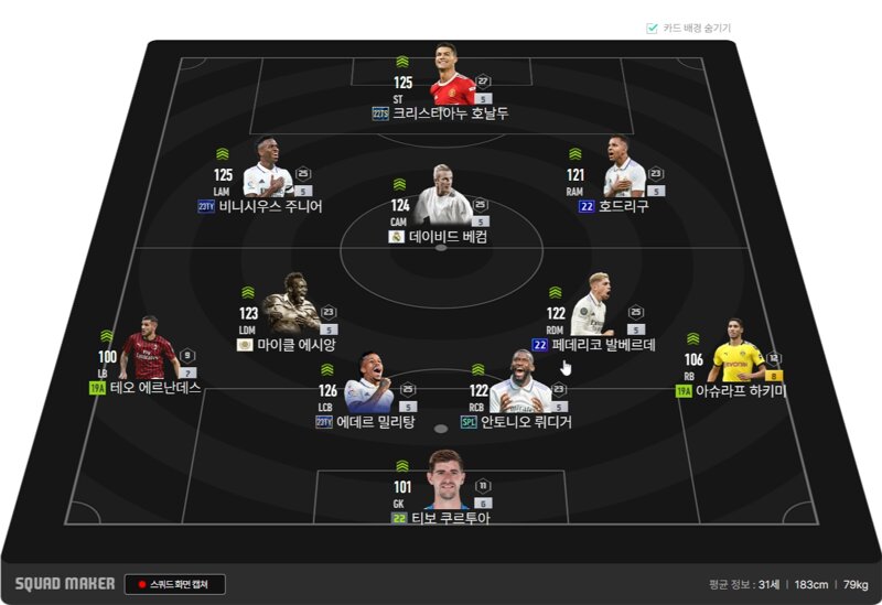 Fc 온라인 인벤 4231 레알 Vs 한국 Vs 밀란 골라주세요 Fc 온라인 인벤 팀전술 평가 상담 게시판