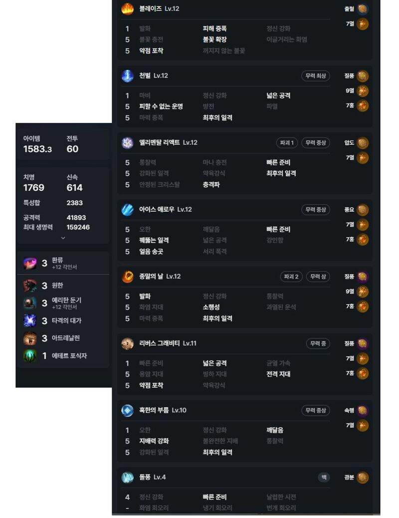 로스트아크 인벤 치신환류 스킬 질문이여 로스트아크 인벤 소서리스 게시판