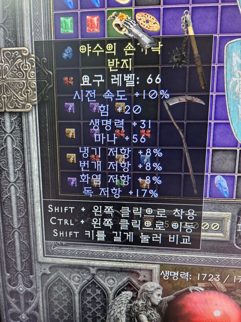 패캐링 감정 좀 부탁드립니다 디아블로2 득템and자랑 게시판 디아블로2 인벤