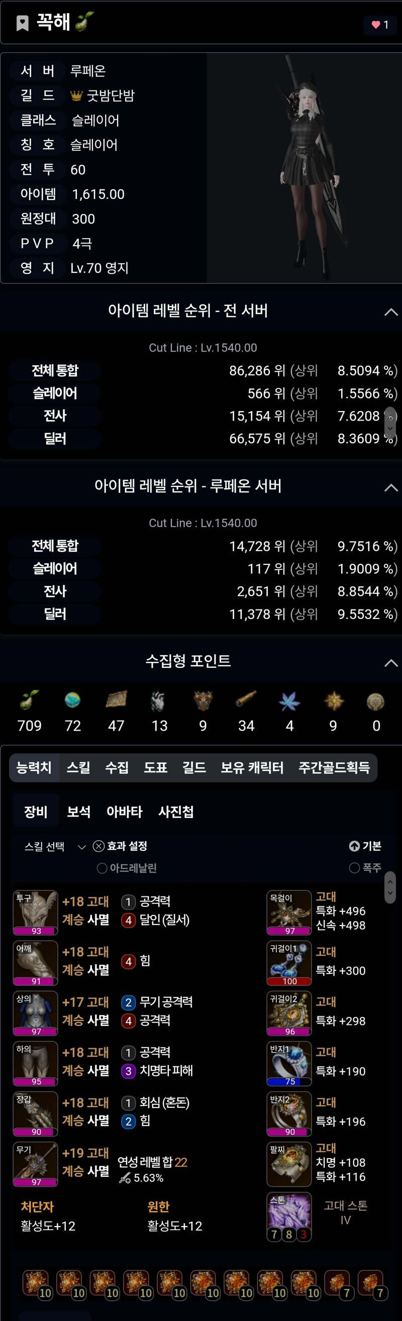 로스트아크 인벤 아3 은근 좋아보임 로스트아크 인벤 슬레이어 게시판