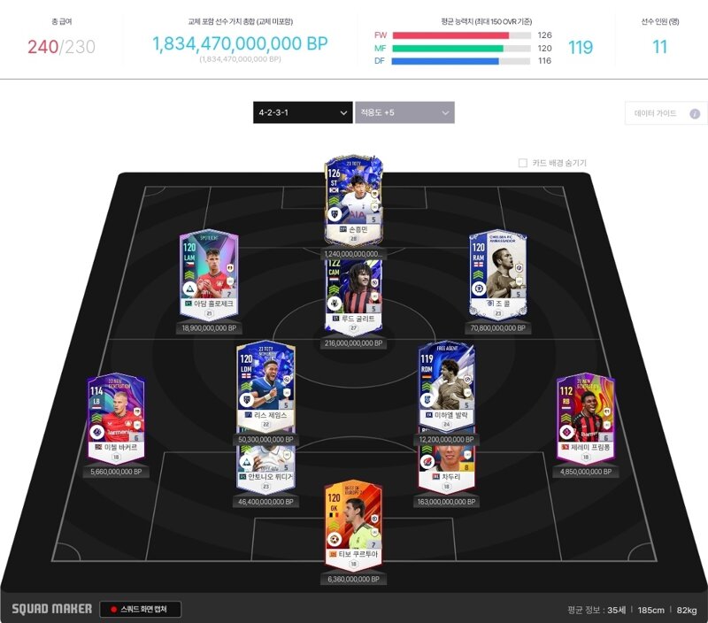 Fc 온라인 인벤 첼버쿠젠 이렇게 짜면될까요 Fc 온라인 인벤 자유게시판