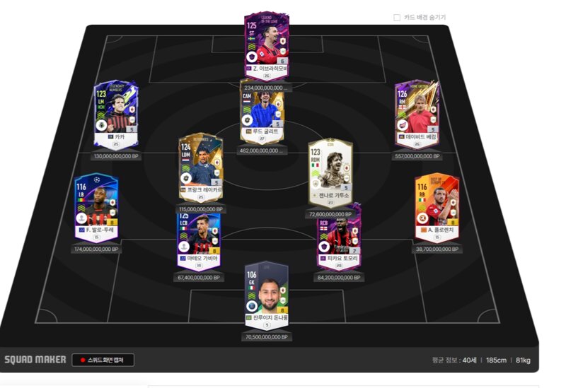 Fc 온라인 인벤 Ac밀란 인테르 둘중 한팀 고민중인데 투표 한번씩 부탁드립니다 Fc 온라인 인벤 팀전술 평가 상담 게시판