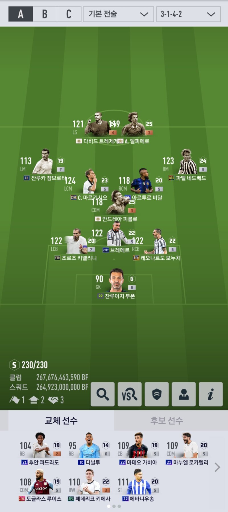 Fc 온라인 인벤 유벤투스 감성팀 평가 부탁드려요 Fc 온라인 인벤 팀전술 평가 상담 게시판