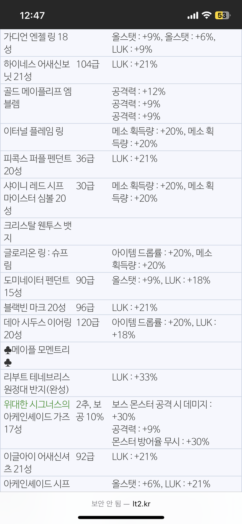 메이플스토리 인벤 나로 몇층나올까요 메이플스토리 인벤 리부트 게시판