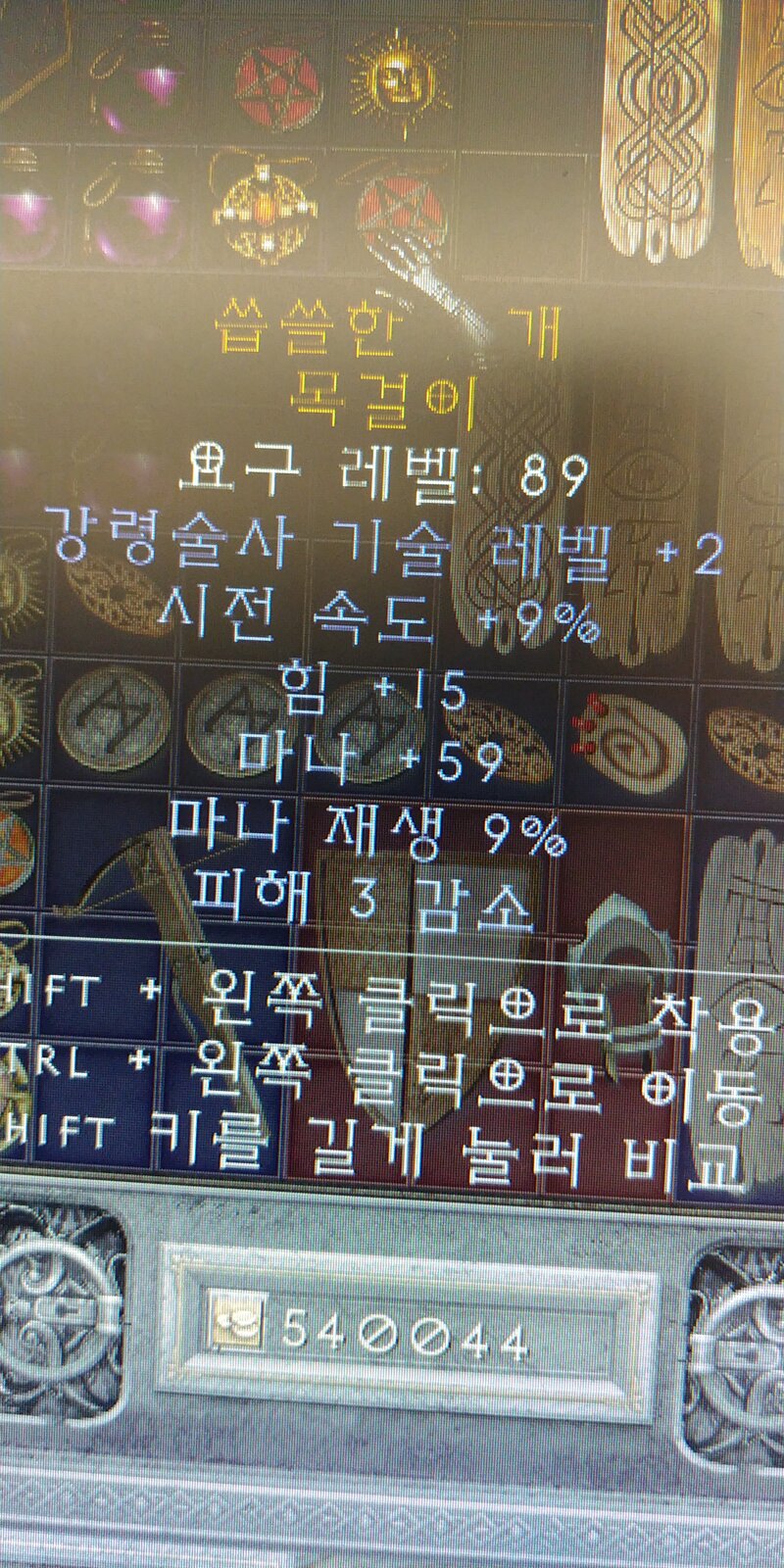 목걸이 좀 봐주세요 디아블로2 득템and자랑 게시판 디아블로2 인벤