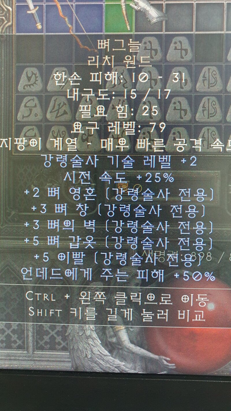 이거 득템인가요 디아블로2 강령술사 게시판 디아블로2 인벤