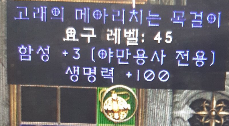 형들 이 아뮬렛 환인가요 디아블로2 자유 게시판 디아블로2 인벤