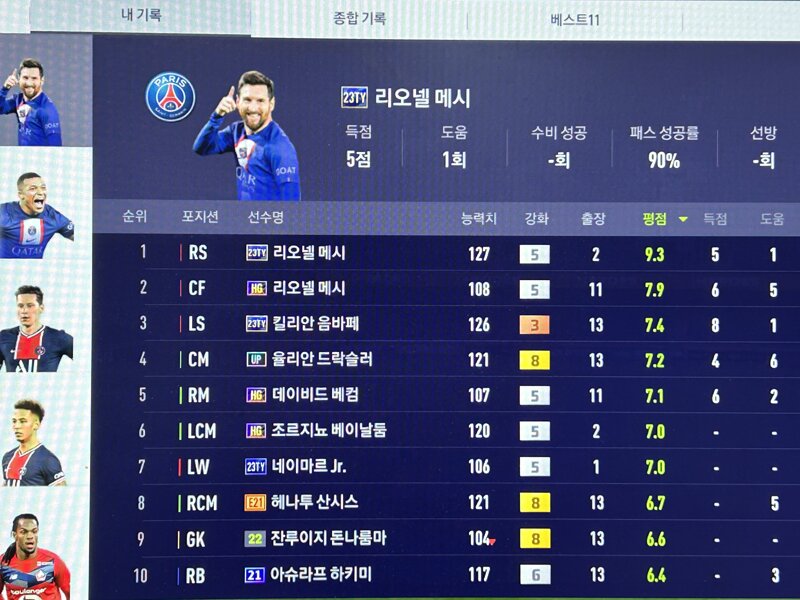 피파 온라인4 인벤 메시 성능차이 확실하네 피파 온라인4 인벤 자유게시판