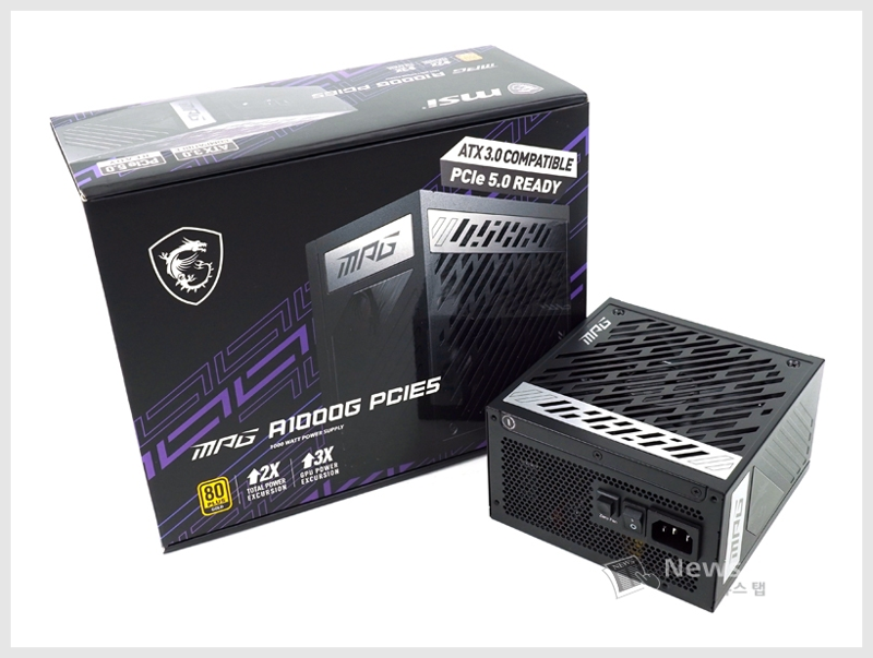 Msi 인벤 고사양pc 종결 세계 최초 Atx 30 파워 Msi A1000g Pcie5 리뷰 By 뉴스탭 Msi 브랜드 뉴스