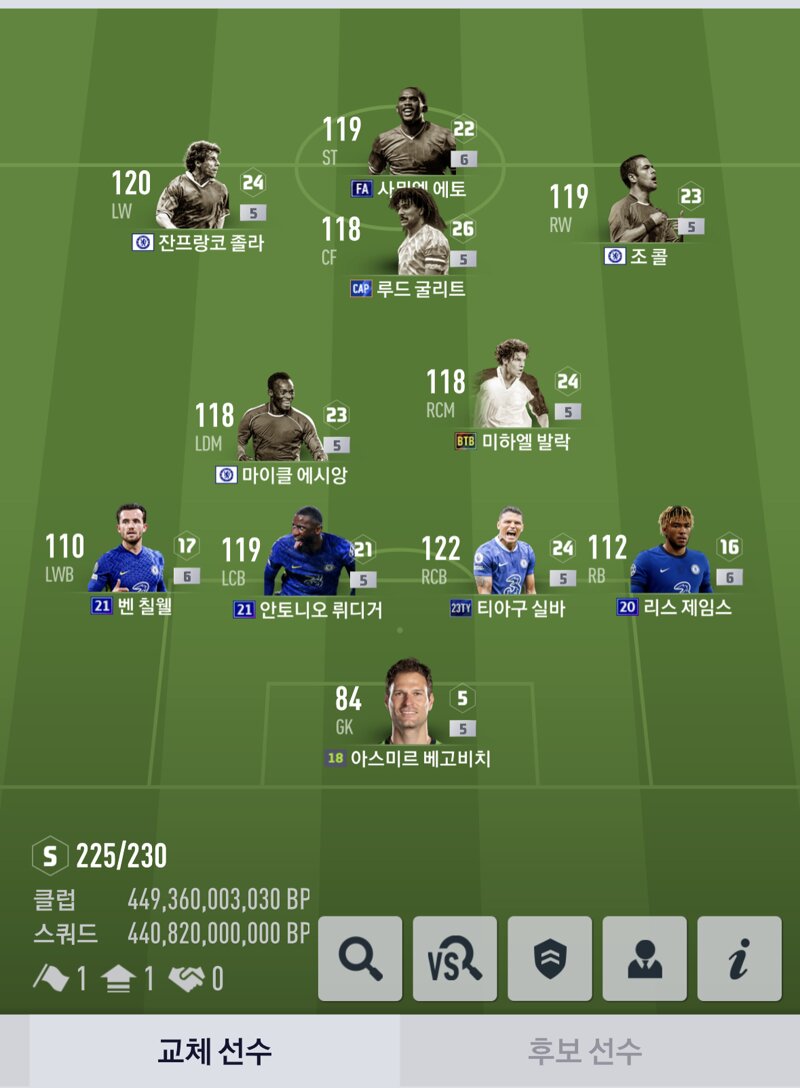 Fc 온라인 인벤 첼시 이렇게 맞췃는데요 Fc 온라인 인벤 팀전술 평가 상담 게시판