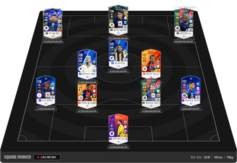 Fc 온라인 인벤 4000억 급여 240대비 파리생제르맹 Fc 온라인 인벤 팀전술 평가 상담 게시판
