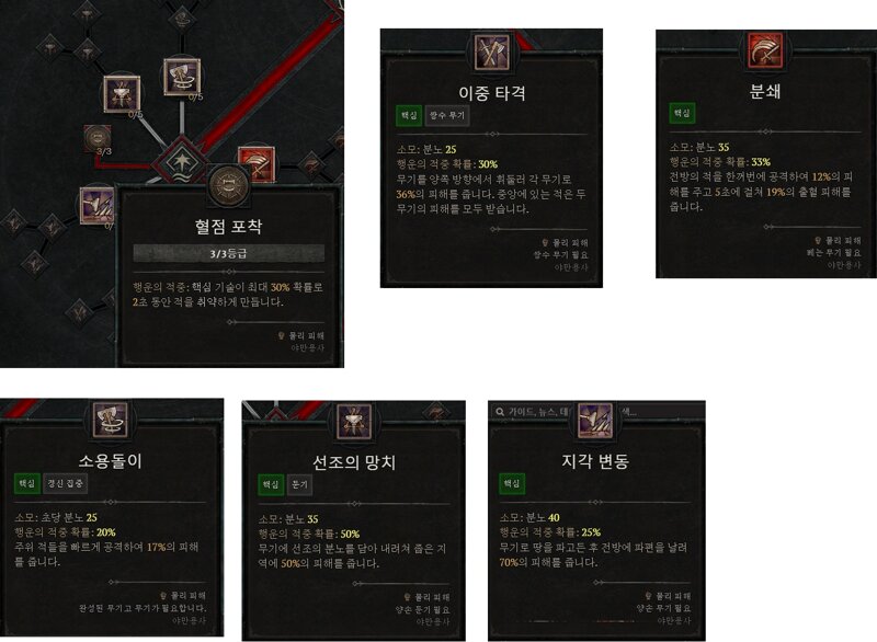 디아블로4 인벤 행운의 적중에 대한 간략한 이해 디아블로4 인벤 팁과 노하우