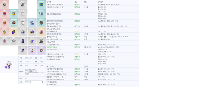메이플스토리 인벤 나로 이정도면 무릉 몇나와야해욤 메이플스토리 인벤 리부트 게시판