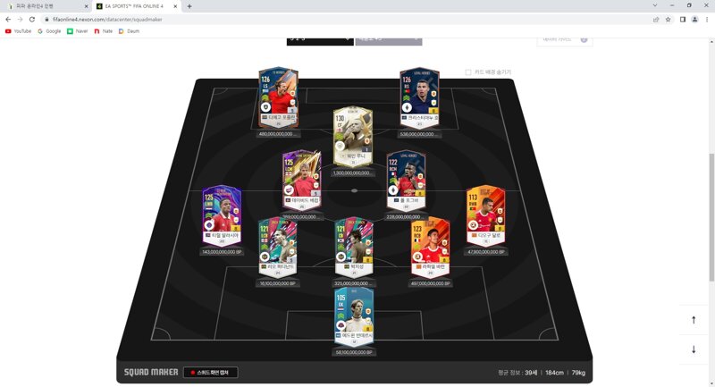 Fc 온라인 인벤 4조 맨유 피드백 부탁드려요 Fc 온라인 인벤 자유게시판