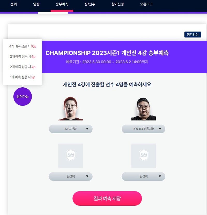 Fc 온라인 인벤 Ek리그 챔피언십 4강 승부예측 Fc 온라인 인벤 팁과 노하우 게시판