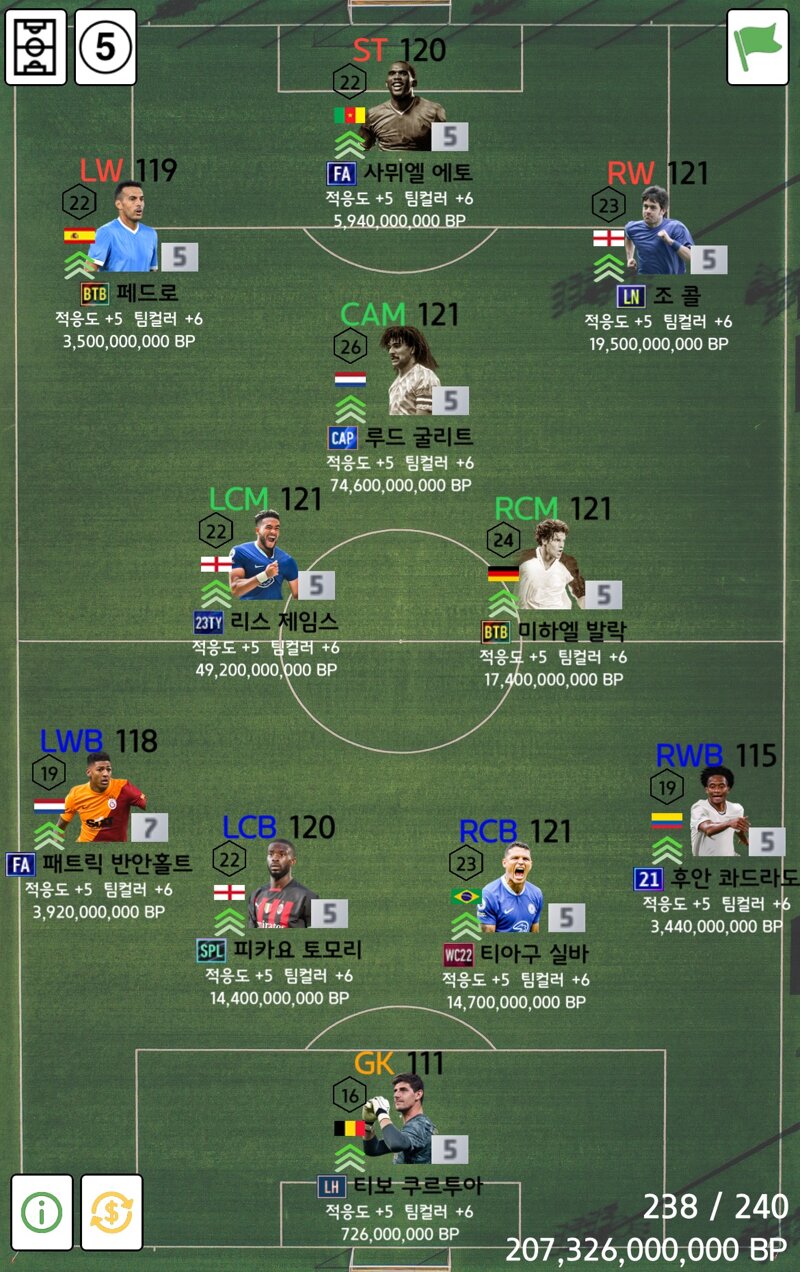Fc 온라인 인벤 첼시 2000억 스쿼드입니다 피린이 Fc 온라인 인벤 팀전술 평가 상담 게시판