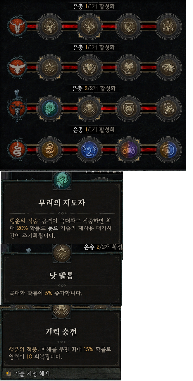 디아블로4 인벤 초중반레벨링때 좋은 소환 독 늑대드루 디아블로4 인벤 팁과 노하우