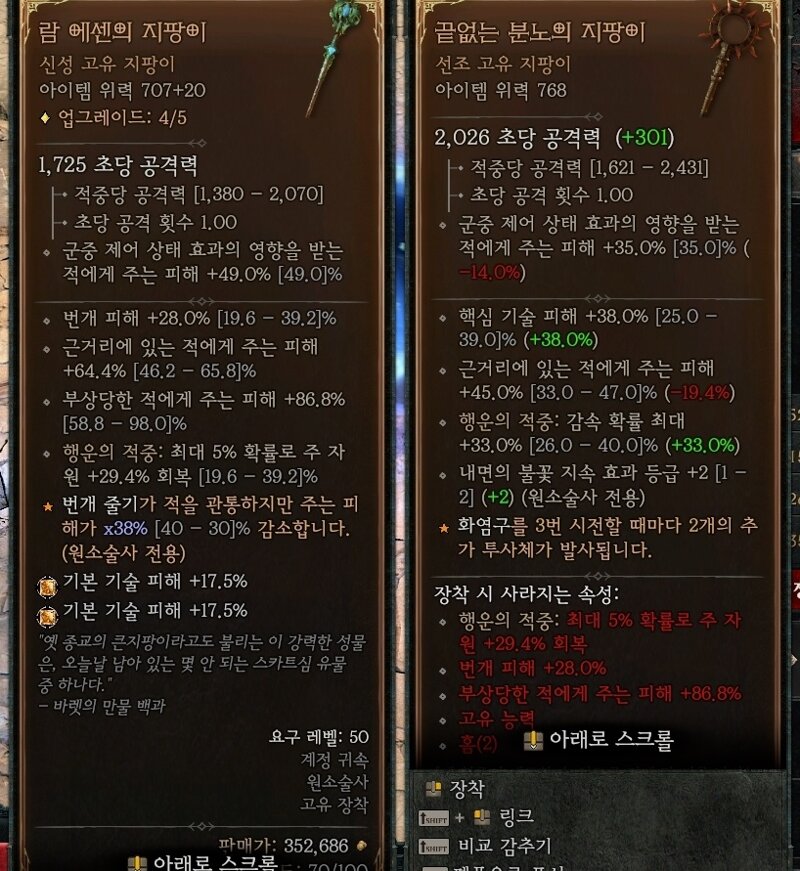 디아블로4 인벤 초당 데미지 300차이면 큰 거임 디아블로4 인벤 자유 게시판