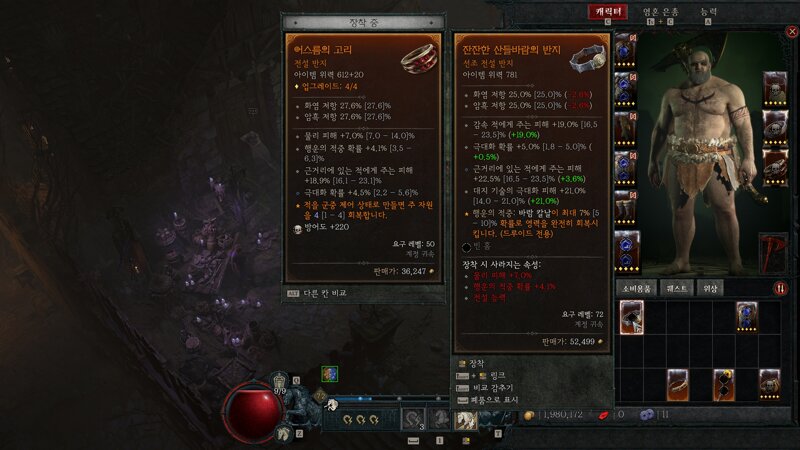 디아블로4 인벤 어스름 바를만한지 봐주세용 디아블로4 인벤 드루이드 게시판