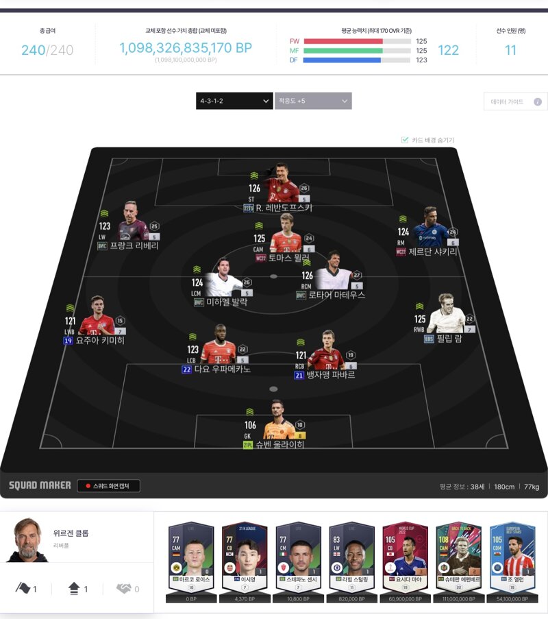 Fc 온라인 인벤 뮌헨 팀 평가 좀 부탁드립니당 Fc 온라인 인벤 팀전술 평가 상담 게시판
