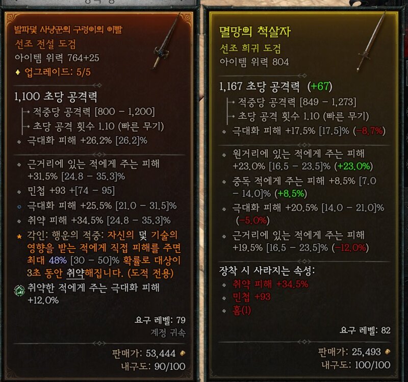 디아블로4 인벤 도검 바꿀만한지 봐주세요 디아블로4 인벤 도적 게시판