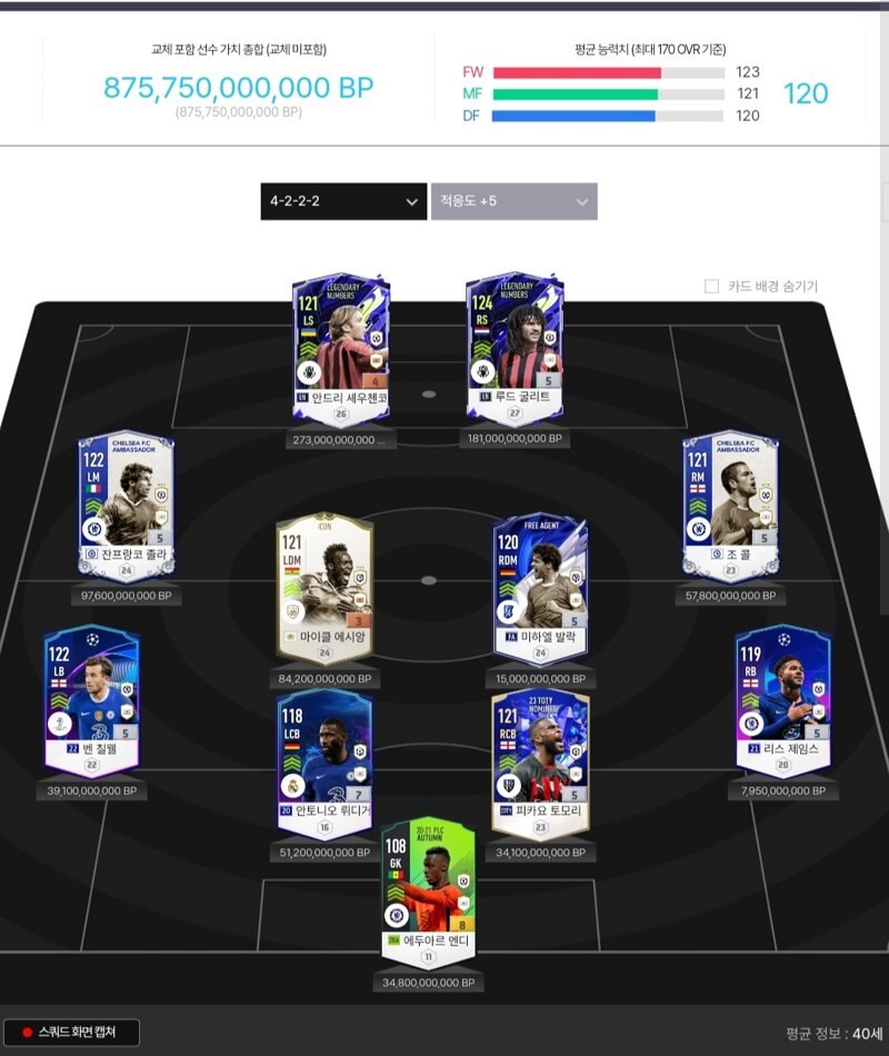Fc 온라인 인벤 9000억 첼시 스쿼드 Fc 온라인 인벤 자유게시판