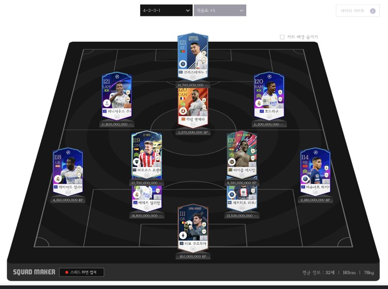 Fc 온라인 인벤 1000억 레알 평가좀요 Fc 온라인 인벤 팀전술 평가 상담 게시판