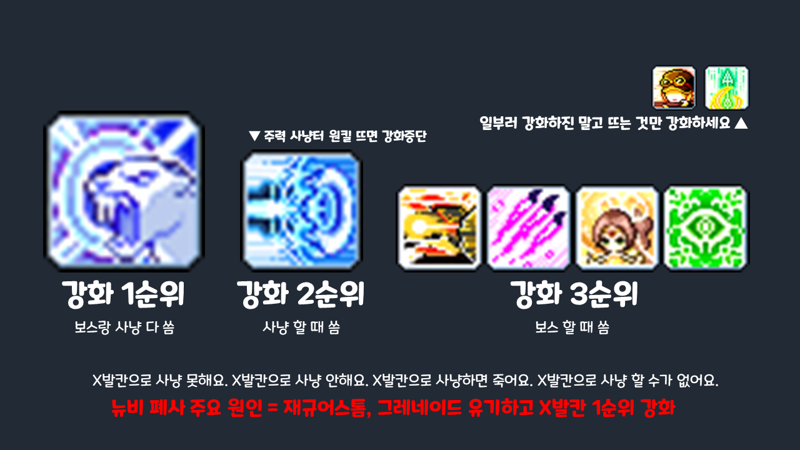메이플스토리 인벤 하이퍼버닝 준비 하버유입 와일드헌터 특강 메이플스토리 인벤 궁수 직업게시판