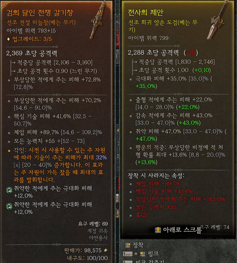 디아블로4 인벤 휠바바 무기 뭐쓸까요 디아블로4 인벤 야만용사 게시판