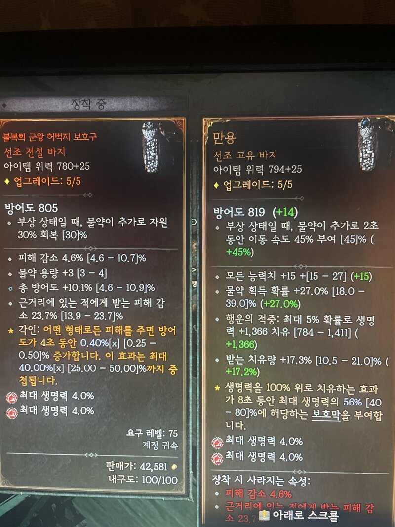 디아블로4 인벤 바지 선택좀 부탁드립니다 디아블로4 인벤 드루이드 게시판