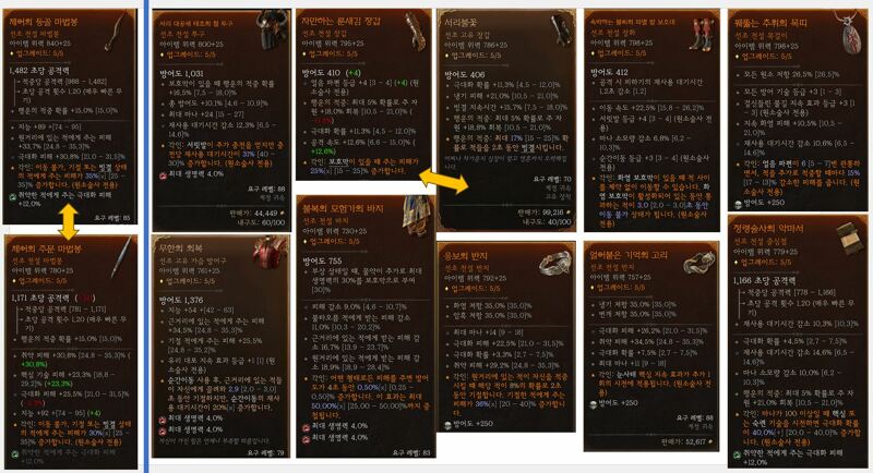 디아블로4 인벤 준졸업급 데미지가 20~30만만 나오는데 해결법 좀 알려주세요 디아블로4 인벤 원소술사 게시판